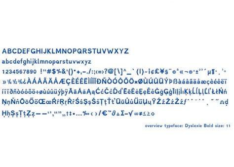 Dyslexie Typeface By Christian Boer