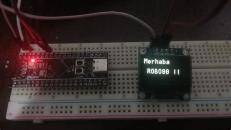 Stm32 Ile I2c Oled Ekran Kullanımı Robo90 Blog