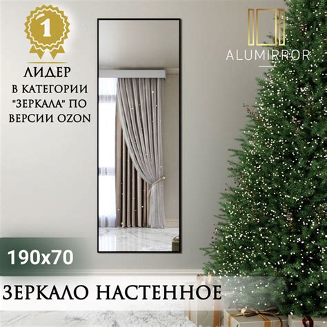 Зеркало интерьерное ALUMIRROR, 190 см х 70 см, 1 шт купить c доставкой ...