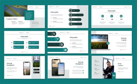 Sustainability Powerpoint Template Incl Sustainability And Energy Envato