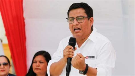 Ministro César Vásquez viajará a Cajamarca para liderar campaña médica