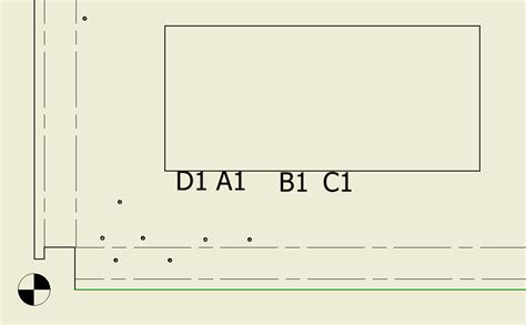 Solved How To Set The Distance For The Feature Labels In A Hole Table