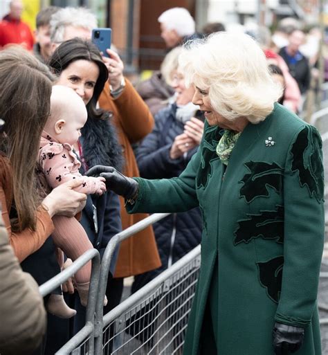Queen Camilla Nails Diplomatic Dressing In Northern Ireland Royal