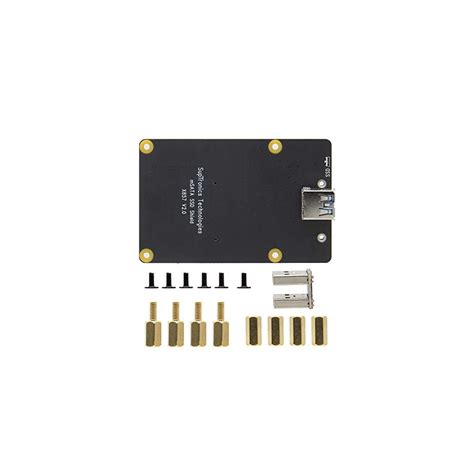 Raspberry Pi 4 Msata Ssd Adapter X857 Raspberry Pi 4 Model B X857