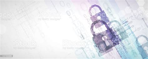 비즈니스 배경을 위한 인터넷 디지털 보안 기술 개념 회로 기판잠금 가상현실에 대한 스톡 벡터 아트 및 기타 이미지 가상현실 개념 네트워크 보안 Istock