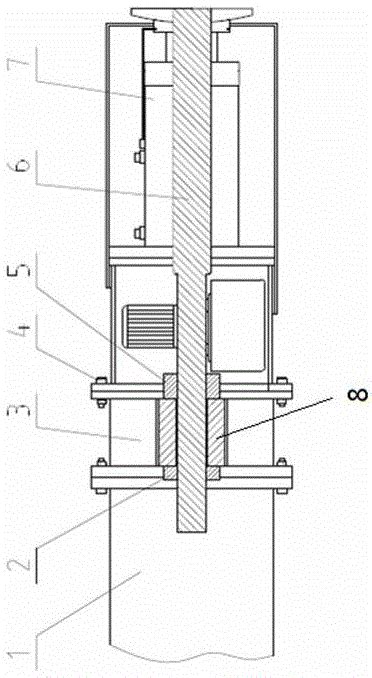 钢支撑轴力伺服系统维修装置的制作方法