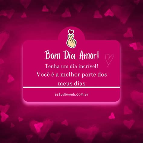 Palavra De Bom Dia Amor Imagens Bonitas