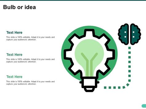 Bulb Or Idea Ppt Powerpoint Presentation Portfolio Design Ideas