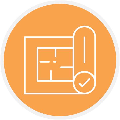 Blueprint Line Circle Vector Art At Vecteezy