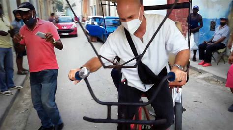 Viral Gerardo Hernández Maneja Bicitaxi Por La Habana Video