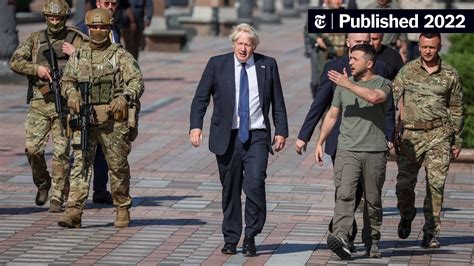 With Boris Johnsons Departure Ukraine Loses A Friend The New York