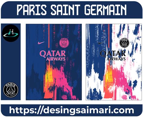 Paris Saint Germain Grunge Concept 2023 Desings Aimari
