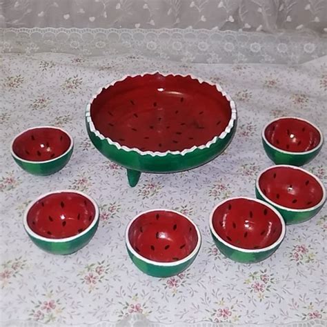 خرید و قیمت ست پذیرایی شب یلدا جنس سفال قابل شستشو و زیبا از غرفه غرفه هنری نورا