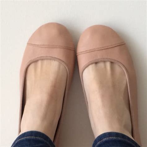 Nude Ballet Flats Etsy