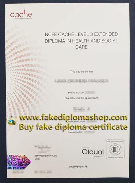 Ncfe Level 3 Certificate Buy A Fake Ncfe Certificate Online