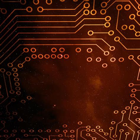 Premium Photo Technological Space Background