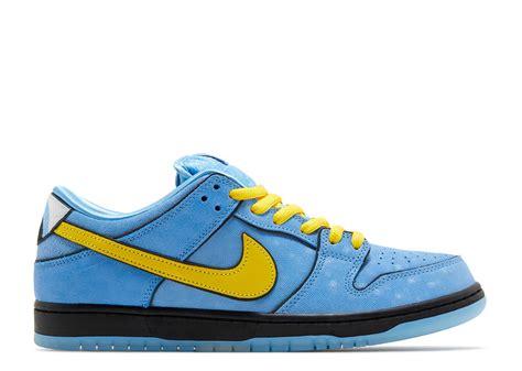 Nike Sb Dunk Low Powerpuff Girls Bubbles Blue The Hype