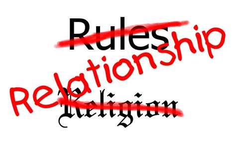 Religion Vs Relationship Quotes Quotesgram