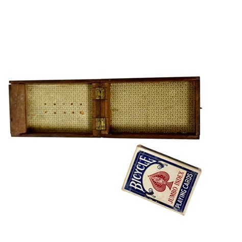19th Century Antique English Cribbage Set Chairish