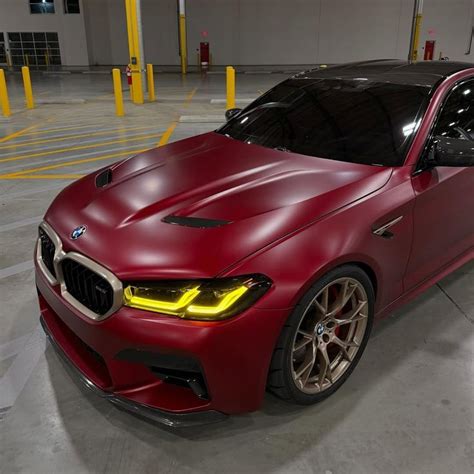 Bimmer Archive® On Instagram Super Nice Frozen Ruby Red M5 Cs Credit