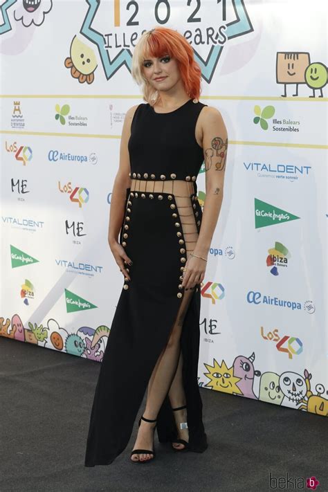 Alba Reche En La Cena De Nominados De Los 40 Music Awards 2021 Cena