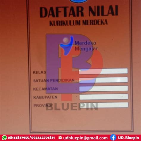 Daftar Nilai Kurikulum Merdeka Siplah