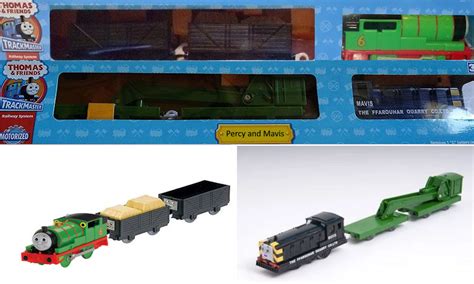 Percy X Mavis Tomytrackmaster Double Pack Idea By Darkerwanderer On