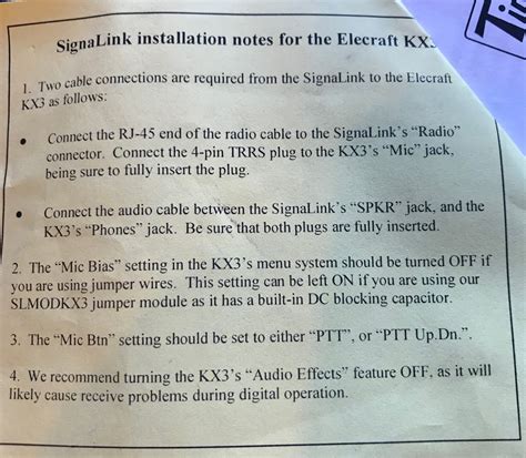 W4uoa Signalink Usb Setup