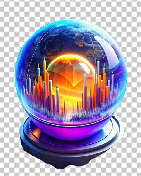 Future Forecast Data On White Background Premium Ai Generated Psd