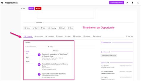 Crm Timeline General Help Tall Emu Crm
