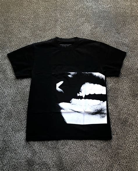 Playboi Carti Whole Lotta Red Girl Vampire Fang Hip Hop Rap Etsy
