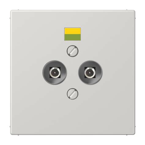 Potential Equalisation Socket Duroplastic Light Grey Ls 965 2 Lg