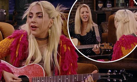 Lady Gaga Rocks Out To Smelly Cat With Lisa Kudrow On Friends The