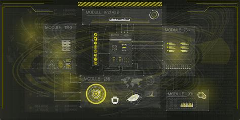 Hud 미래 지향적 인 프레임 대상 Ui Ux 화면 레이더 화면 가상 현실 기술보기 디스플레이 헬멧 0명에 대한 스톡 벡터 아트 및 기타 이미지 Istock