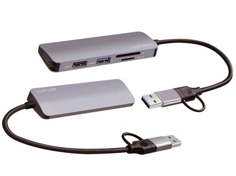 2x 4smarts 5 In 1 Multiport Usb C Hub