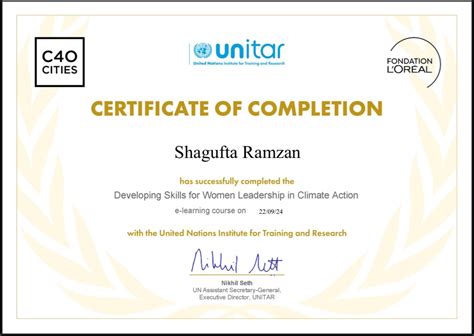 Shagufta Ramzan On Linkedin Happy To Have Completed The “developing