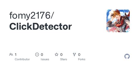 Github Fomy2176clickdetector