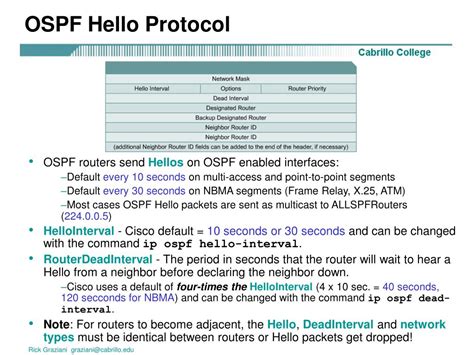 Ppt Ch2 Ospf Single Area Ospf Powerpoint Presentation Free