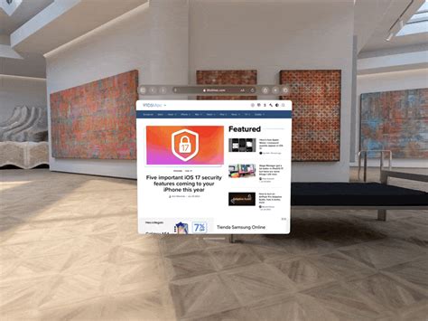 從 visionOS 測試版來感受一下實際戴上 Vision Pro 的畫面長怎樣 蘋果仁 果仁 iPhone iOS 好物推薦科技媒體