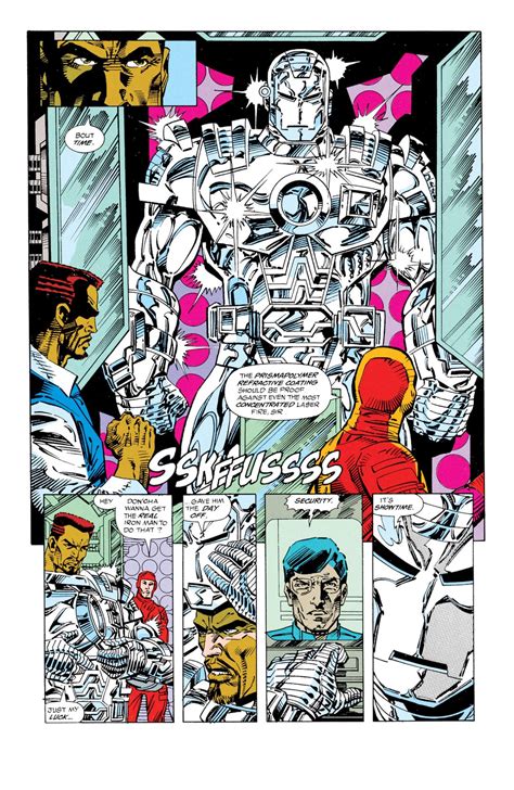 Len Kaminski Spotlight Rhodey Squares Off Against The Living Laser