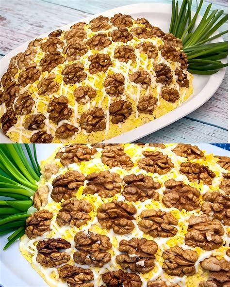 Секреты женщин 🎉 Салат «Ананас настоящий хит для праздничного стола 🥳🍍 Гости будут в