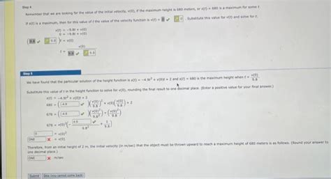 Solved Assume The Acceleration Of The Object Is A T 9 8