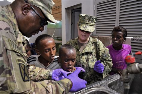 Us Service Members Provide Humanitarian Aid In Djibouti Air