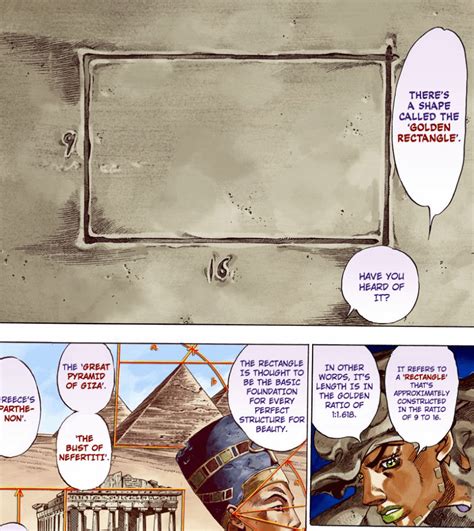 What Is Up With The Golden Rectangle R Stardustcrusaders