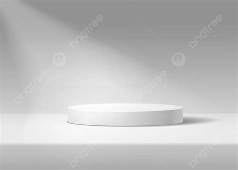 用於在演示中展示產品的基座講台圓柱體的逼真 3d 矢量插圖 向量 步 內部的 光向量圖案素材免費下載，png，eps和ai素材下載