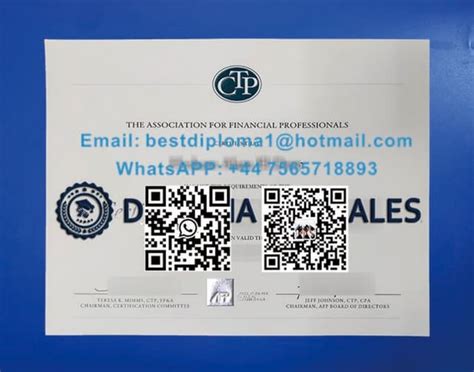 How To Buy A Fake Certified Treasury Professional Ctp Certificate