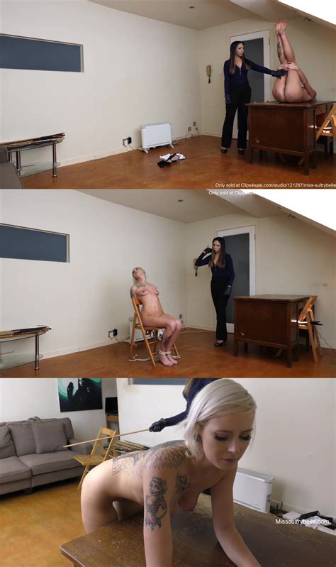 Miss Sultrybelle Punished The Girls With Spanking Amy And Gemma Were