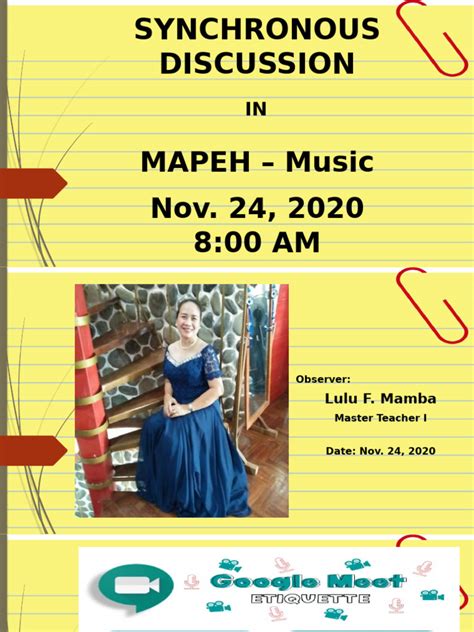 Lesson 3 Conducting Pattern Pdf Art