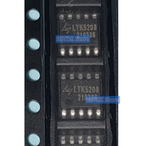 Amplificador De Audio Est Reo Ltk5208 Chip Ic 5 Piezas Esop 10 Dos