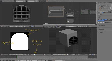 Texturing Transparency Not Working In Cycles Blender Stack Exchange